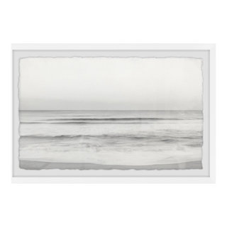 "Find Your Wave" Framed Painting Print, 24x16 - Beach Style - Prints ...