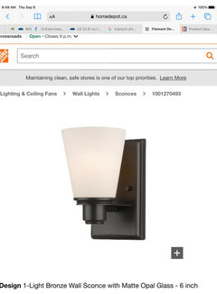 Pictures between sconces, yes or no