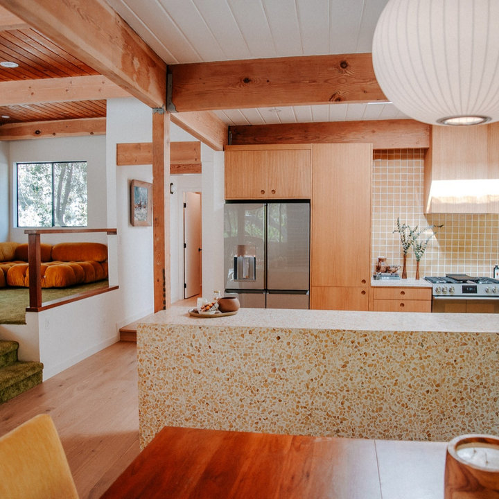 75 Beautiful Kitchen with Terrazzo Benchtops Ideas & Designs - October ...