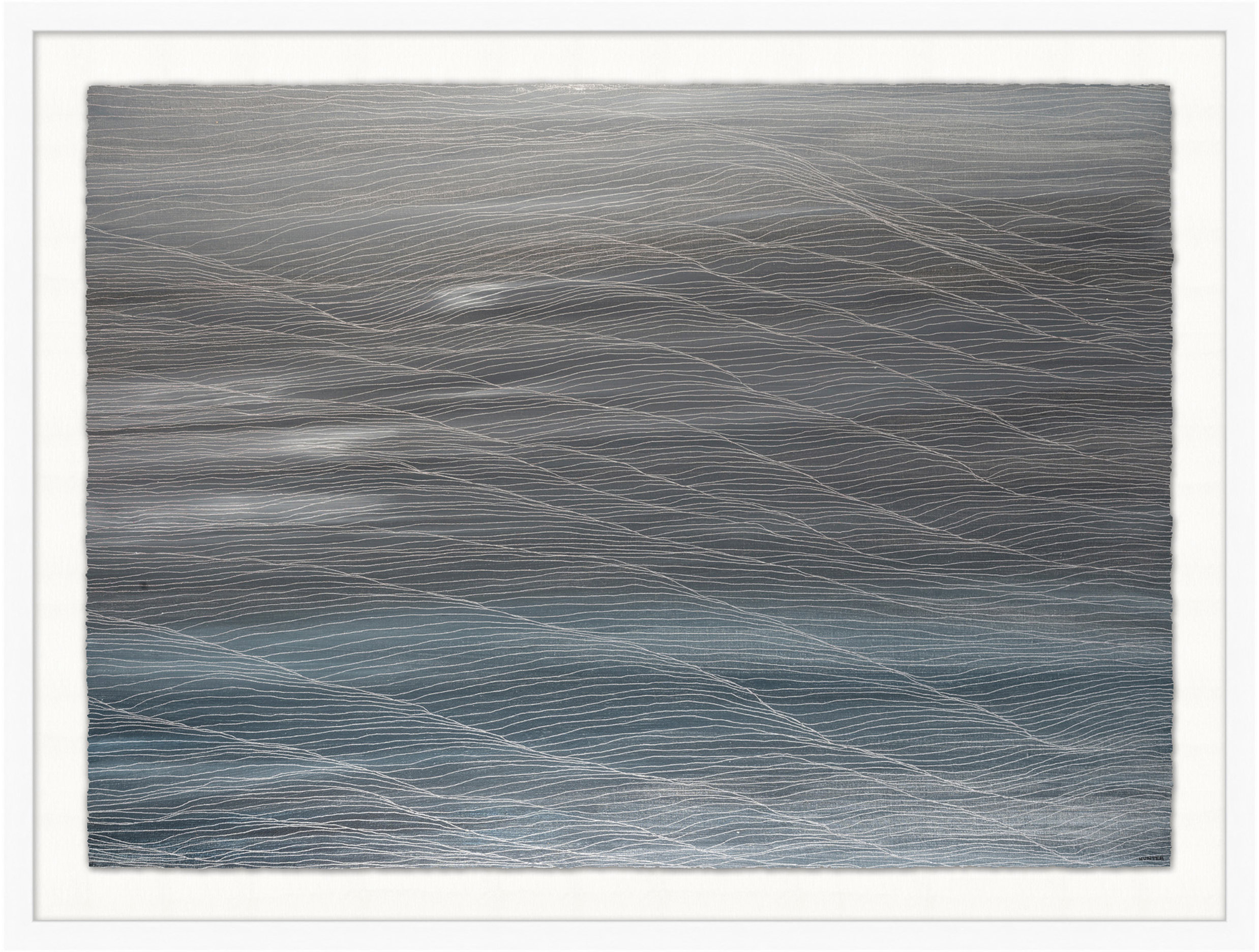 Water Marks 2, Giclee Reproduction Artwork, 41.5x31.5 - Contemporary ...