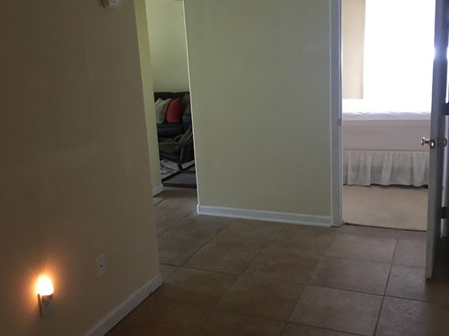 How to make odd hallway nook look better for our AirB&B guests?