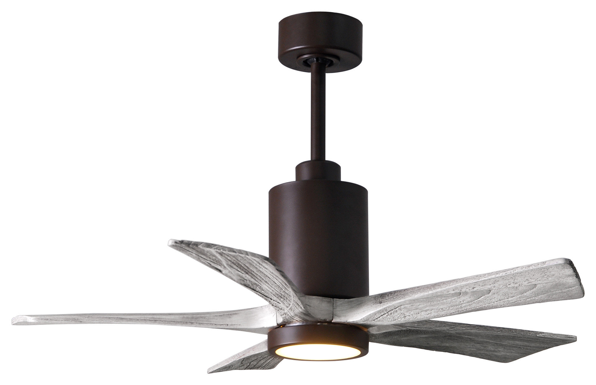 Patricia 5 Blade Paddle Fan with Light Kit, 42" - Farmhouse - Ceiling ...