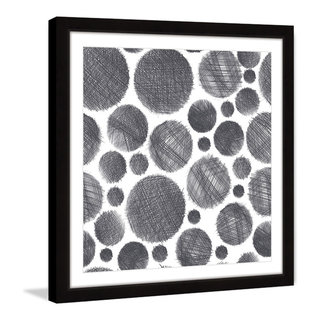 "Silent Singularity" Framed Art Print, 24"x24" - Contemporary - Prints ...