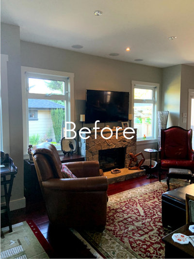 Houzz Tour: A Dark, Cramped Home Gets a Light, Open Makeover | Houzz IE