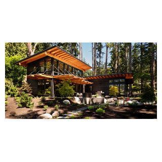 Scandinavian Modern home 1400 SF - Scandinavian - Exterior - Seattle ...