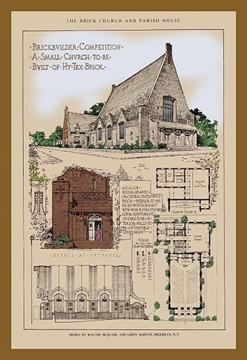 The McQuade and Barton Church, 20" x 30" - Traditional - Prints And ...