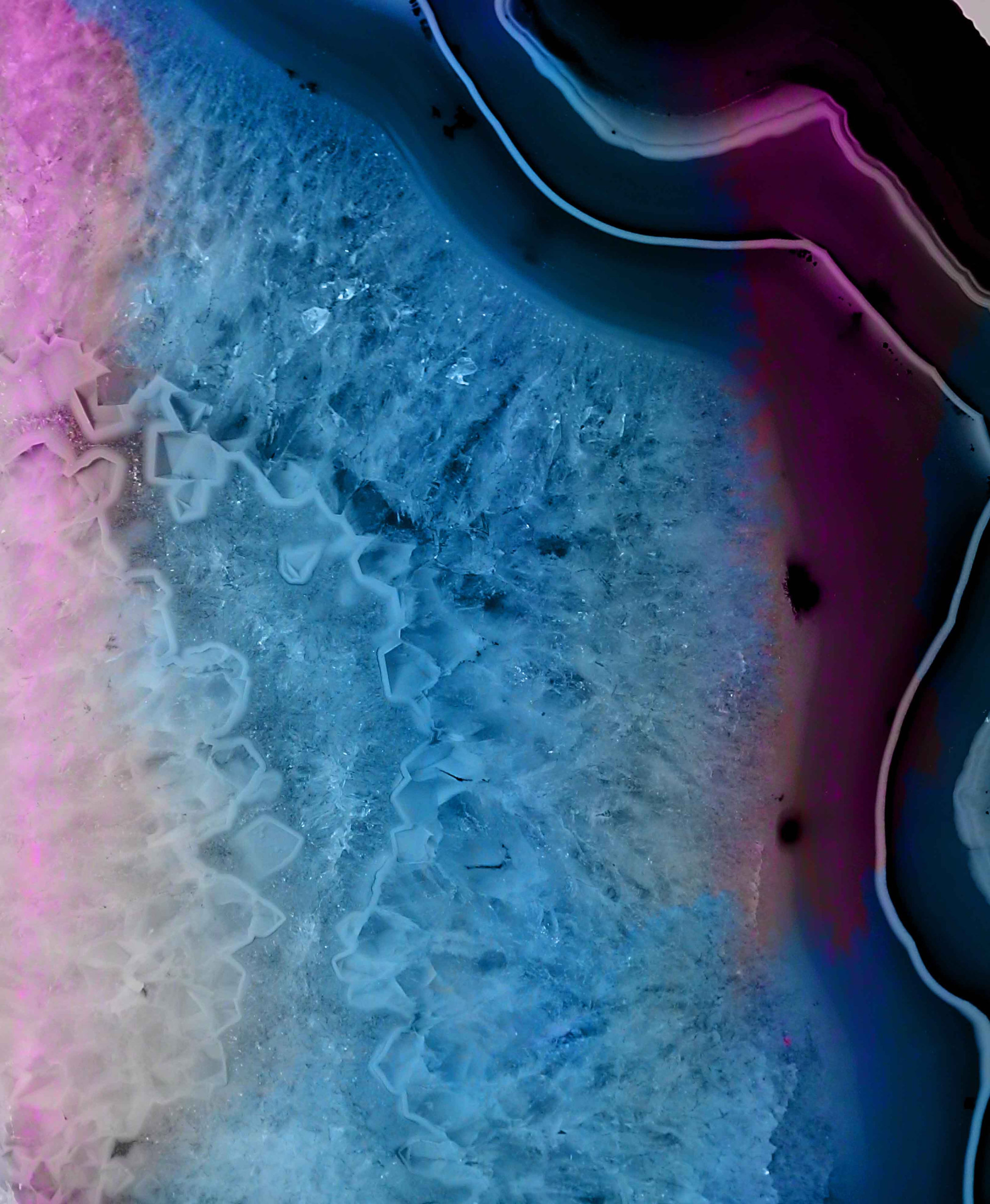 "Blue Ice" Artwork, 40"x60" - Contemporary - Prints And Posters - by ...