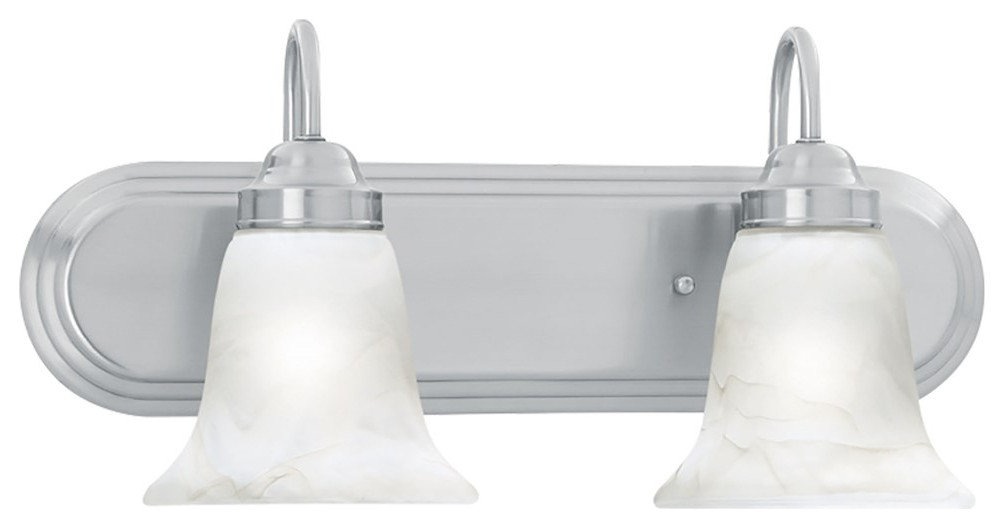 Thomas Lighting Homestead 2-Light Wall Lamp SL758278 - Brushed Nickel ...