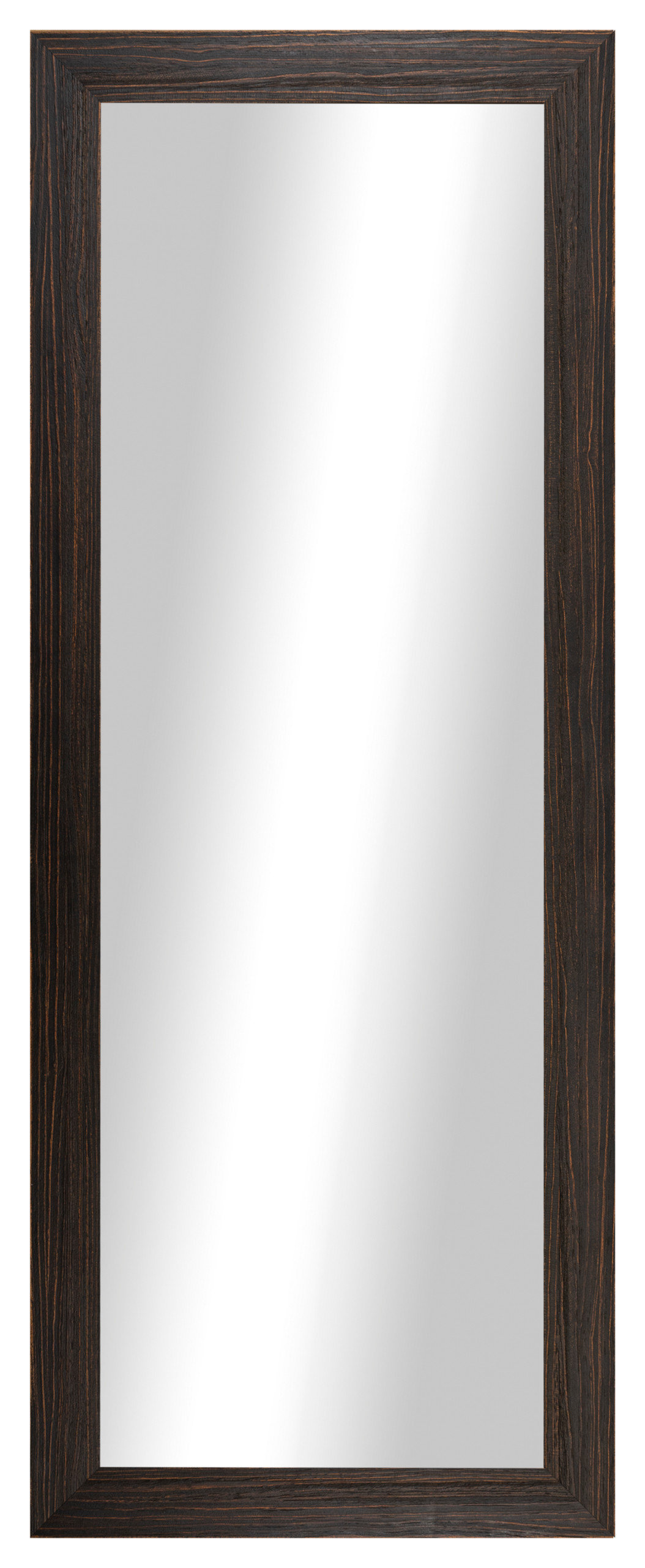 Modern Rustic Non Beveled Mirror, 61.75x30.75 - Rustic - Bathroom ...