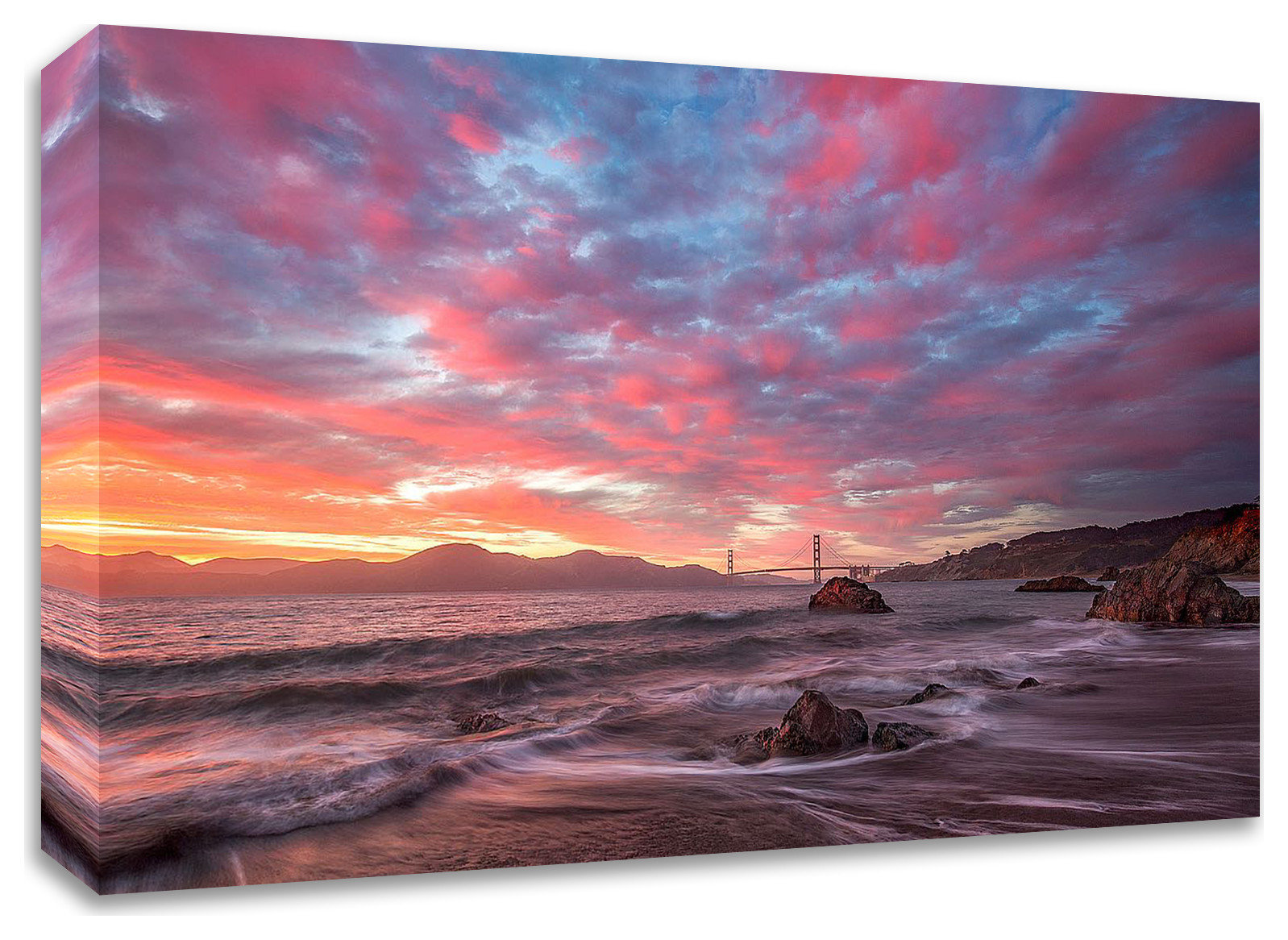 Memorable by Dave Gordon, Print on Canvas, 45"x30" - Beach Style ...