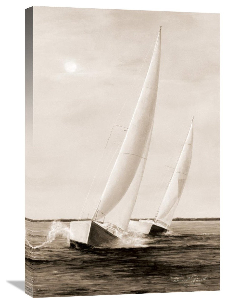 "Blue Sails" Artwork, 20" x 30" - Prints And Posters - by Global ...