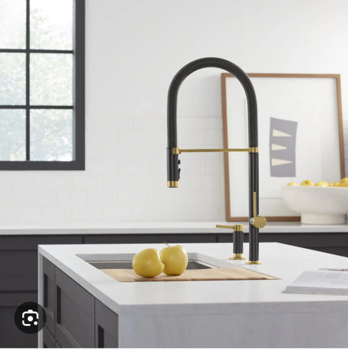 Matching kallista faucets on island and at kitchen sink?