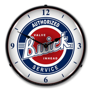 GM711169 Buick Service w/numbers Clock - Contemporary - Wall Clocks ...