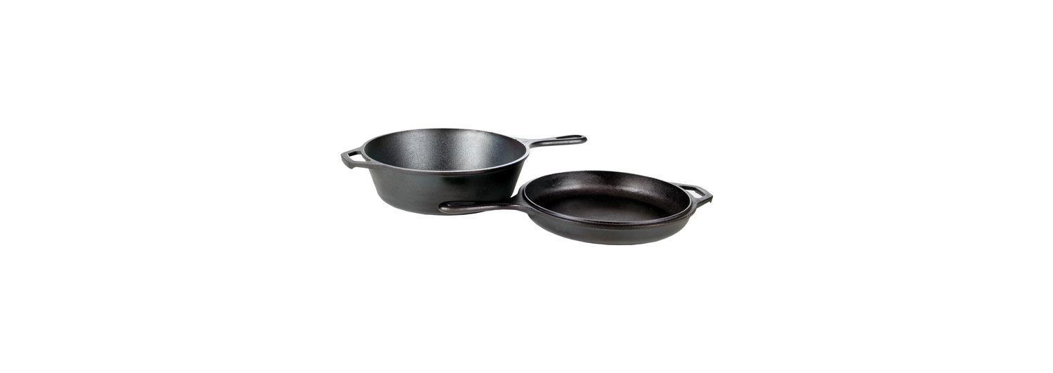 Lodge Cast Iron Combo Cooker - Traditional - Frying Pans And Skillets ...