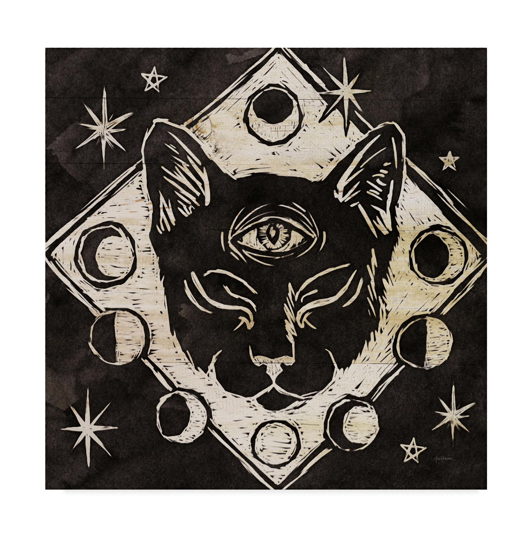 Mary Urban 'Mystical Halloween Wood IV' Canvas Art, 24"x24 ...