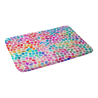 Garima Dhawan Rain 8 Memory Foam Bath Mat, 17"x24" - Contemporary ...