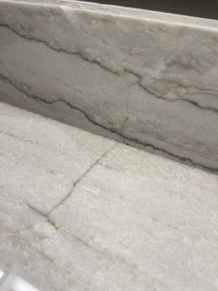 Quartzite Crack at Install | Houzz Forum