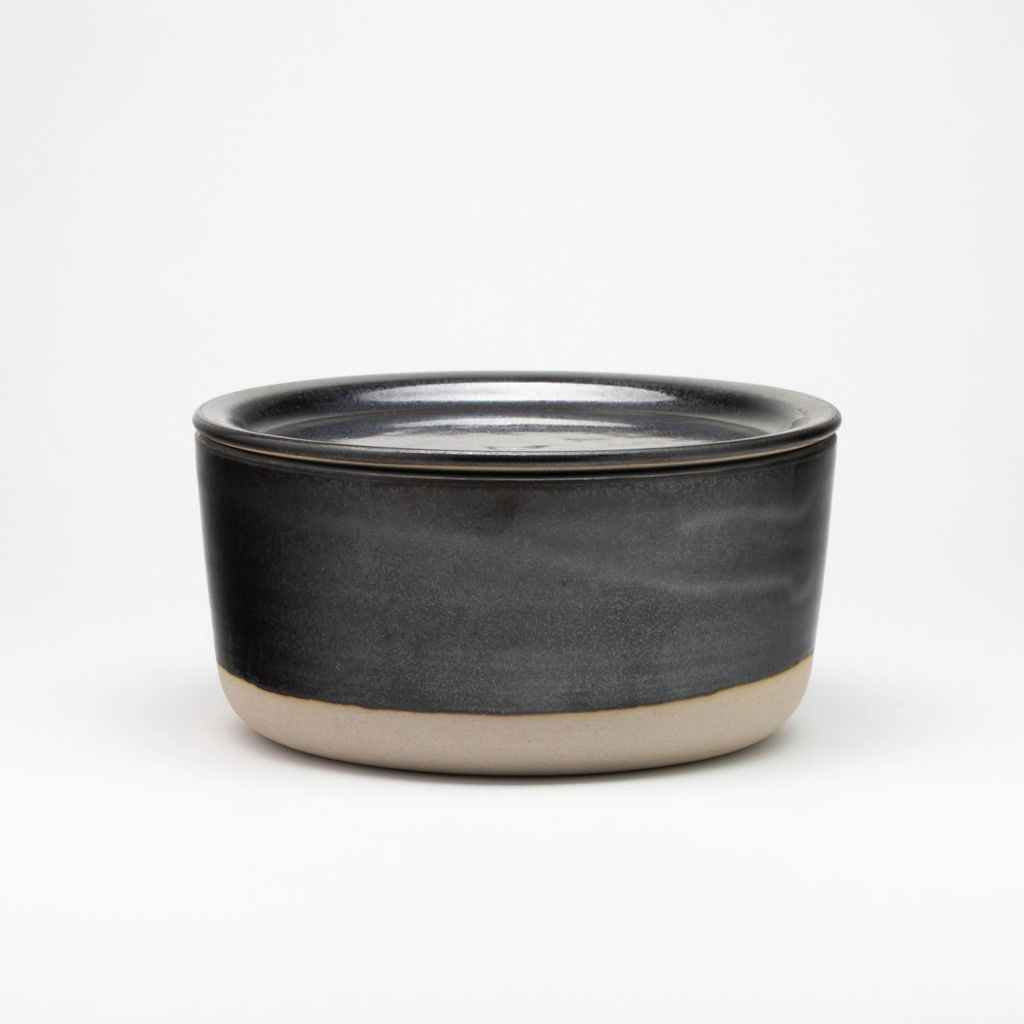 WRF Lab Stone Lidded Container Set - Farmhouse - Kitchen Canisters And ...