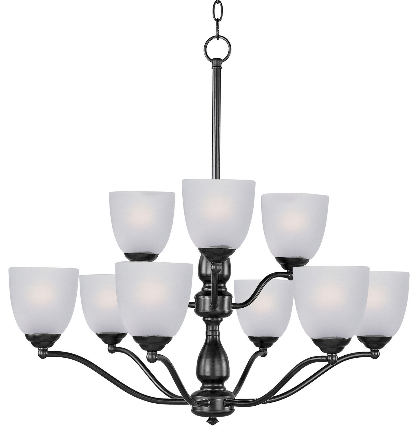 Stefan Nine Light Chandelier - Traditional - Chandeliers - by The ...