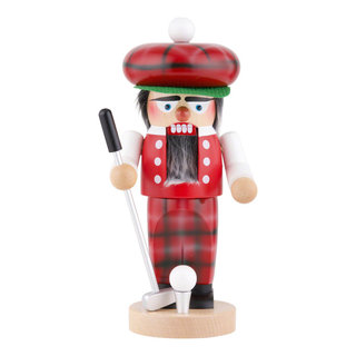 Steinbach Handmade Wooden Nutcracker, Chubby Golfer, 11.5 ...