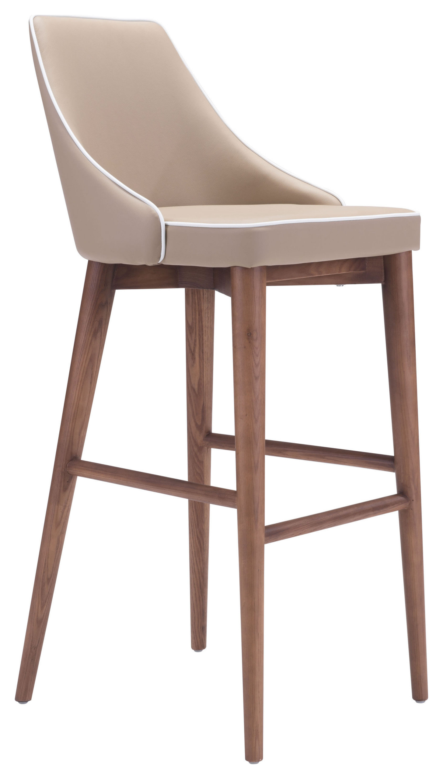Moor Barstool Beige - Midcentury - Bar Stools And Counter Stools - by ...