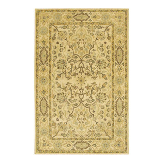 Adonia Traditional Area Rug, Cream, 5'x7'6 Rectangle - Mediterranean ...