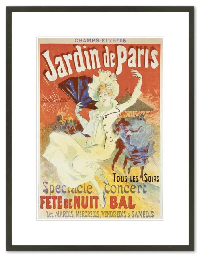 Jardin de Paris, 1890, 16" x 20" - Artwork - by Museum Store Products ...