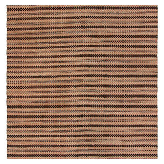 Safavieh Cape Cod Cap104c Handwoven Orange / Black Rug, 8' x 10 ...