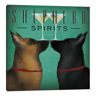 Shepherd Spirits by Ryan Fowler Art Print, 12x12x1.5 (Gallery-Wrapped ...