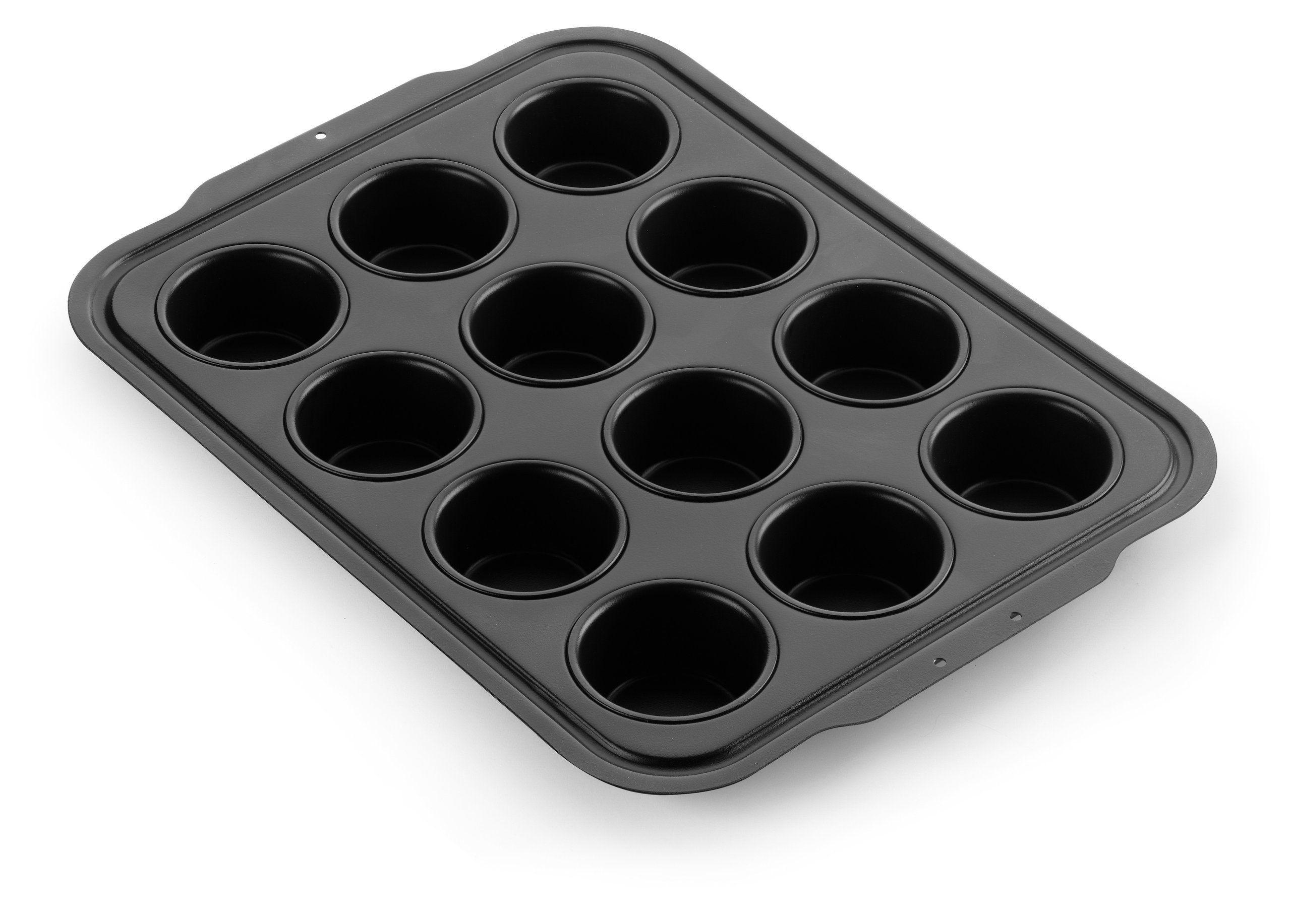 Mauviel M'Passion Black Steel Muffin Mold, 1.2-qt - Contemporary ...