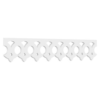 Plymouth Architectural Grade PVC Running Trim, 8"H x 5/8"P x 48"L ...