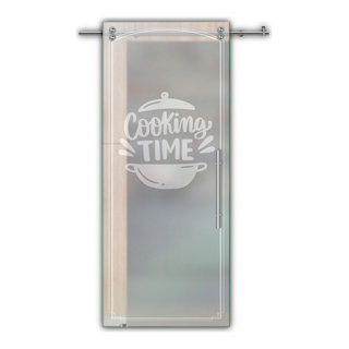 Sliding Glass Pantry Door V2000, 28"x81" - Contemporary - Interior ...