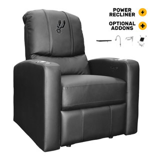 San Antonio Spurs Primary Man Cave Home Theater Power Recliner ...