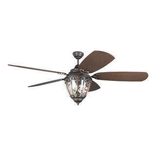70" Olivier Ceiling Fan Kit in Aged Bronze Textured (K10444 ...
