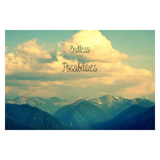 "Endless Possibilities" Painting Print on Wrapped Canvas, 30x20 ...