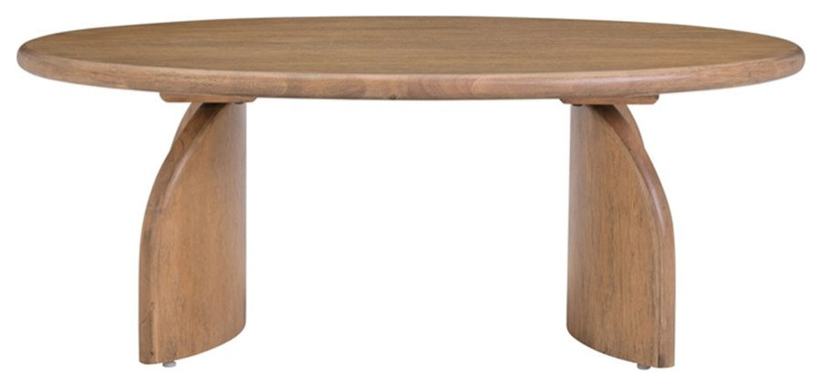 Sofia Cognac Wooden Coffee Table - Transitional - Coffee Tables - by ...