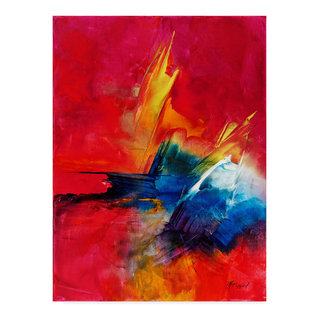 Aleta Pippin 'Desert Dance' Canvas Art, 18"x24" - Contemporary - Prints ...
