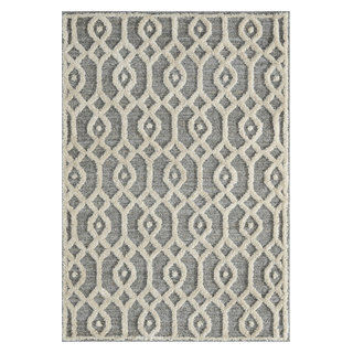 United Weavers Garfield Deluxe Cream Rug, 9'8"x13'2" - Contemporary ...