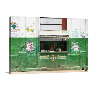 Cuba Fuerte Collection - Carnicos Havana Wrapped Canvas Art Print, 48 ...