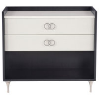 Bernhardt Silhouette 2-Drawer Nightstand - Midcentury - Nightstands And ...