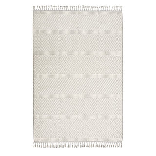 Nourison Paxton Machine Made Area Rugs, Gray/Ivory 5'3"x7'11", 5'3"x7 ...