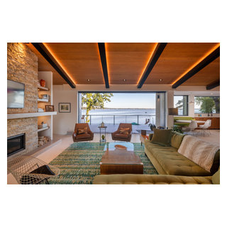 MCM Lake House - Rétro - Salon - Autres périmètres - par udvari-solner ...