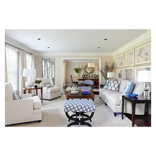 West Chester Living Room - Traditional - Living Room - Philadelphia ...