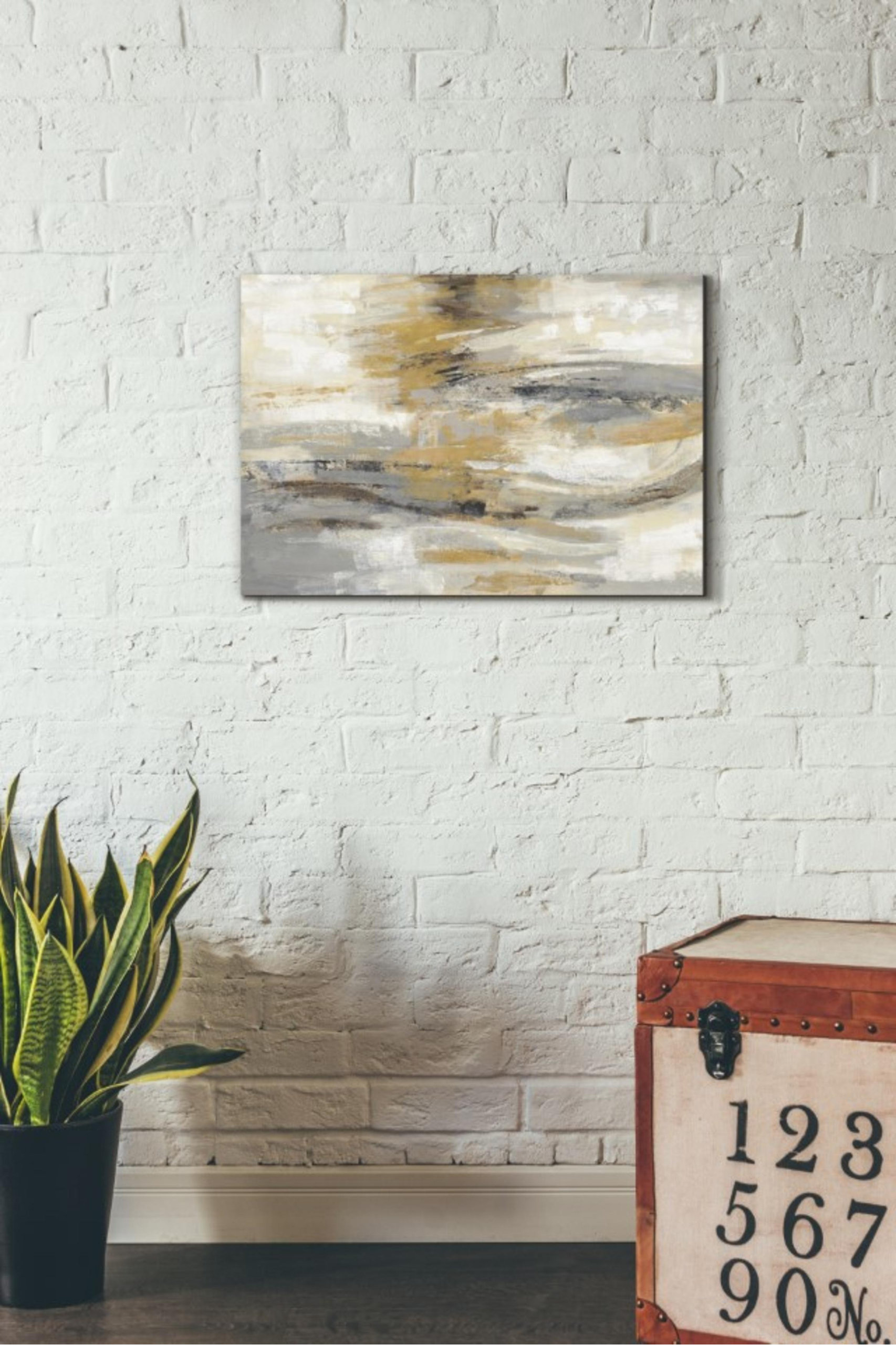 Epic Graffiti "Golden Dust" by Silvia Vassileva, Giclee Canvas Wall Art ...