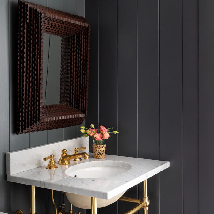 75 Beautiful Traditional Powder Room Ideas & Designs - June 2024 | Houzz AU