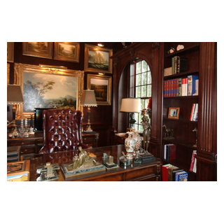 Buckingham billiard room / office - Traditional - Home Office - New ...