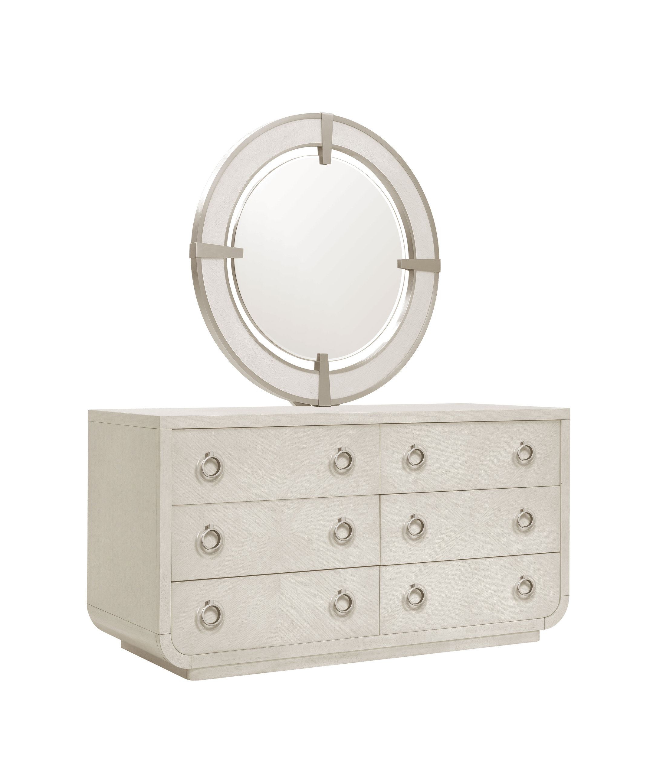 Brighton Round Dresser Mirror - Transitional - Wall Mirrors - by ...