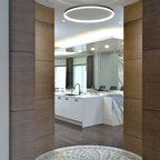 Cristallo Quarztite Backlit Countertop - Contemporary - Kitchen - Miami ...