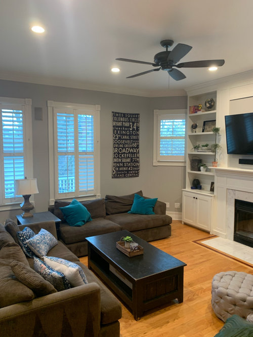 Two sofas vs sectional? need help with floor plan | Houzz Forum