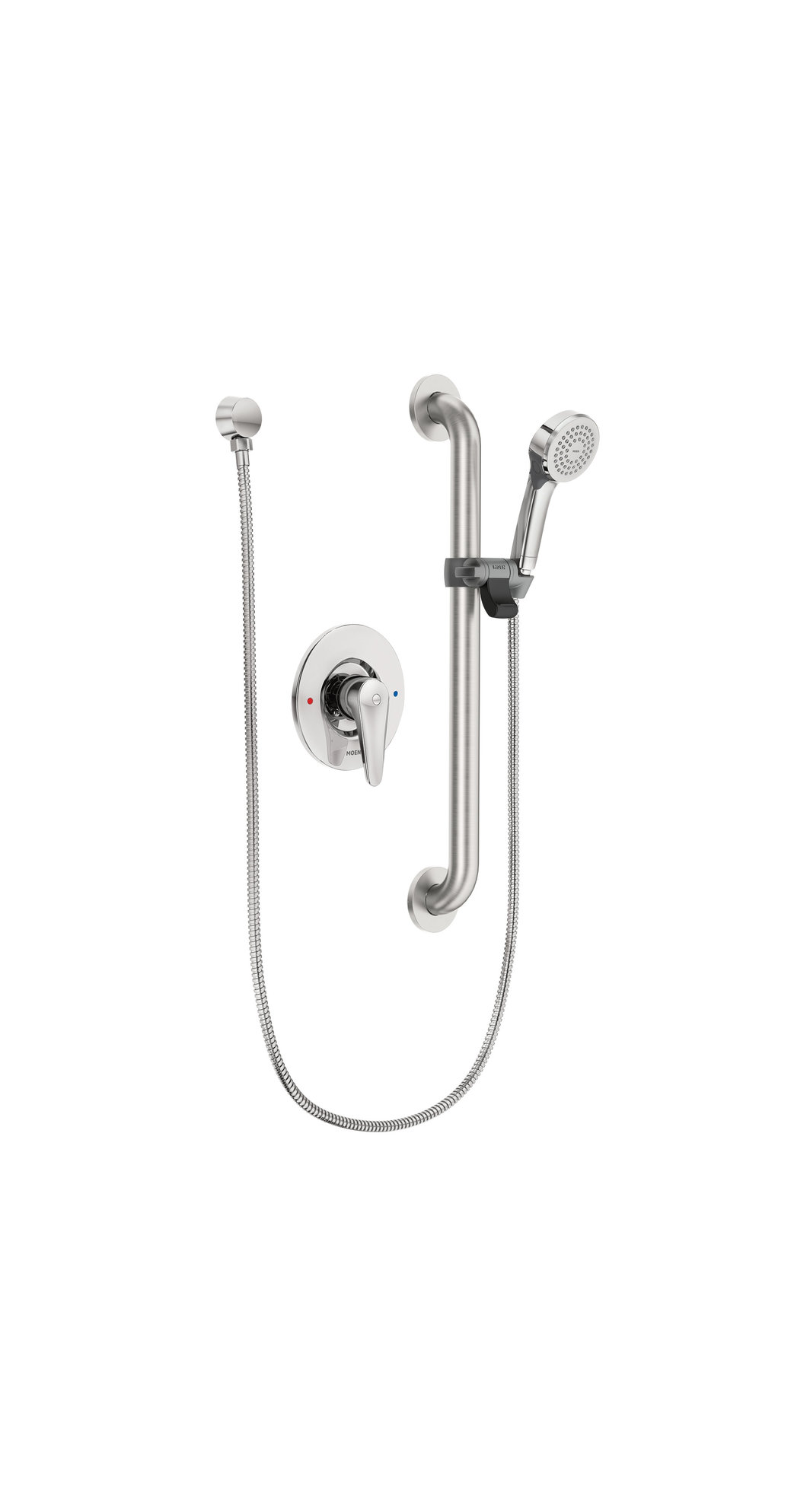 Moen Commercial Chrome Posi-Temp(R All-Metal Trim Kits T9346GBM15 - Showerheads And Body Sprays ...